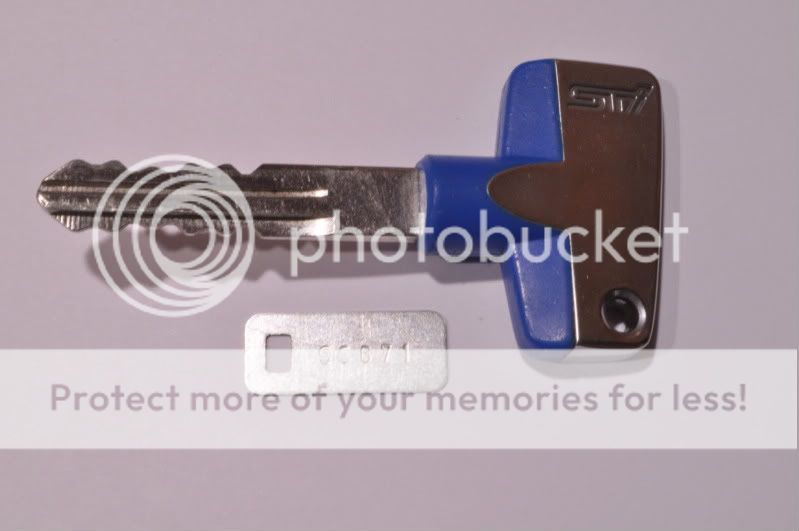 Other - 04 STI Key Tag - Production Number? | IW STi Forum